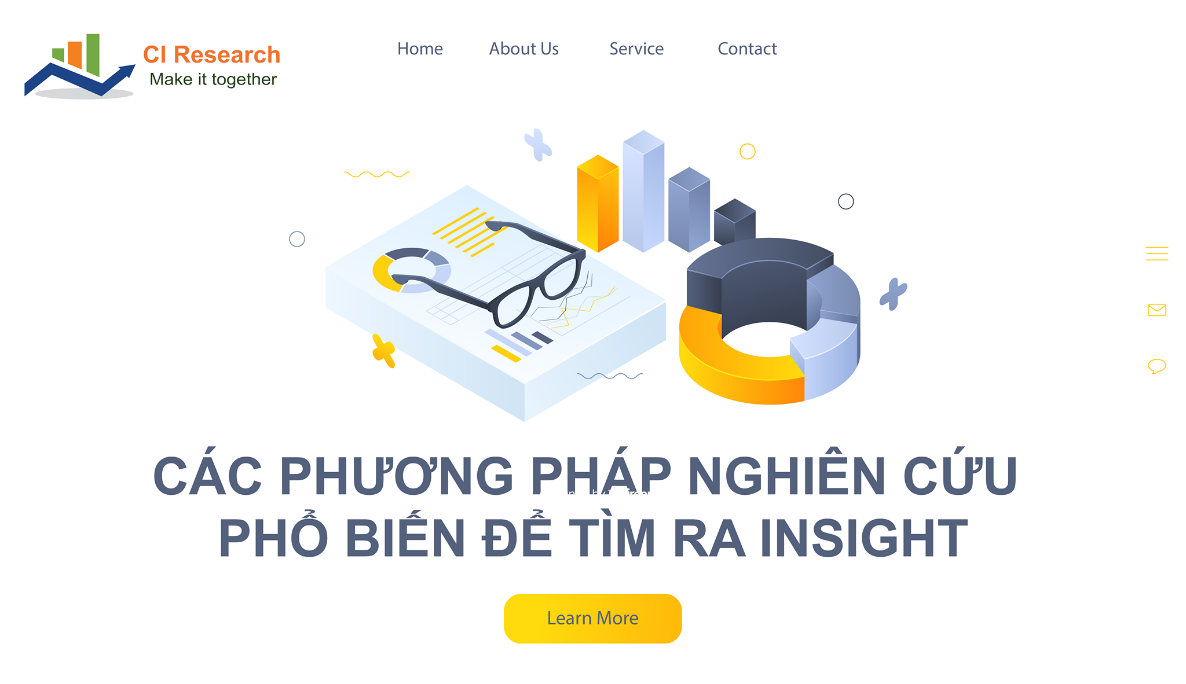Các nghiên cứu phổ biến để tìm Insight